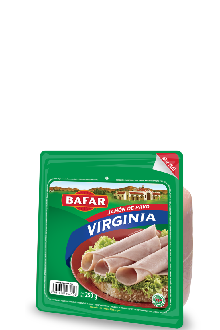 Jamón Virginia 250g | Bafar
